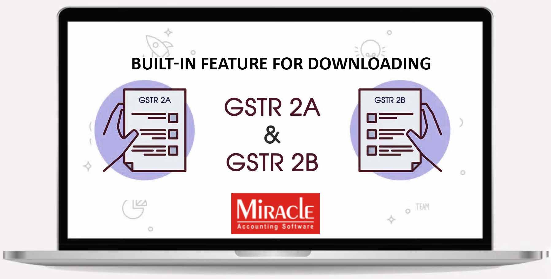 Miracle software features|bulk E-Invoice,GSTR3B,barcode,QRcode
