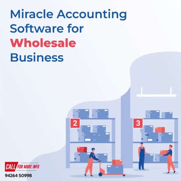 Miracle Accounting and Billing Software for Wholesale Buisness with GST